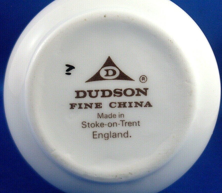 RARE Retro DUDSON England FINE CHINA STOKE-ON-TRENT Small Bud Vase VG ...