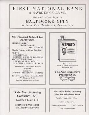 Original 1929 Mefisto Non-Explosive Gasoline Print-Ad/ Baltimore DEVIL ...