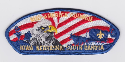 USA BOY SCOUTS OF AMERICA - BSA SCOUT MID-AMERICA COUNCIL SHOULDER ...