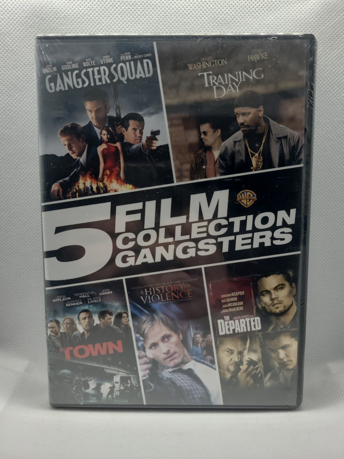 Gangster Squad+Training Day+Town+A History Of Violence+The Departed DVD ...