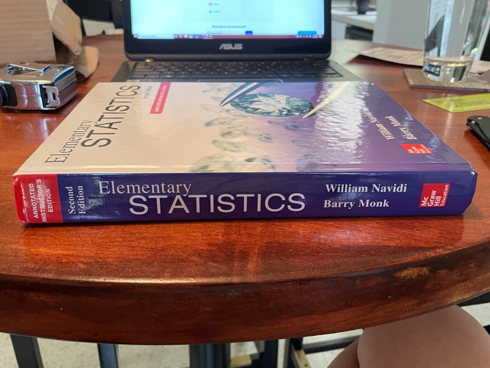 Elementary Statistics Navidi & Monk Second Edition Hardcover with ...