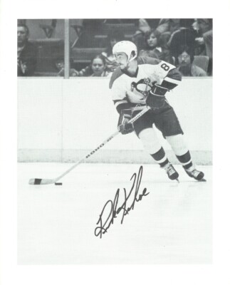 1976-77 Rick Kehoe Pittsburgh Penguins 8x10 Team Issued Photo Facsimile ...