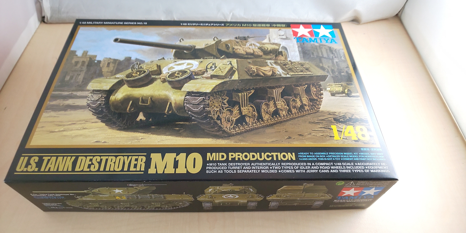 Tamiya 32519 1/48 US Tank Destroyer M10 Tam32519 for sale online | eBay