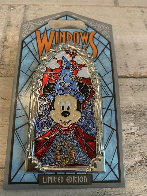 2019 Disney Windows of Magic Sorcerer Mickey Mouse Pin Le 2000 for sale ...