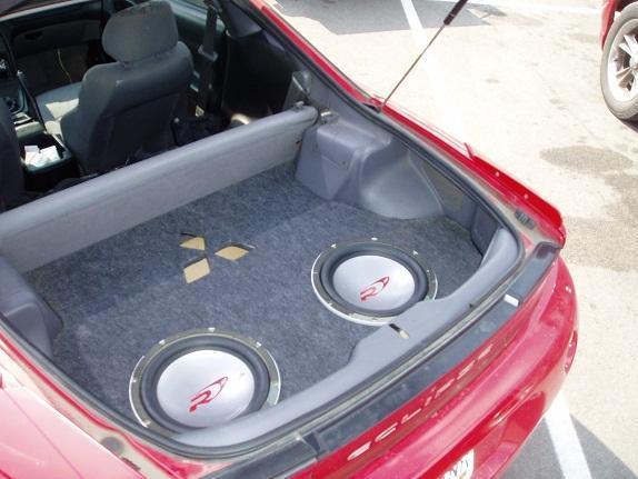 Custom 95-99 2G Eclipse Sub Subwoofer Box Speaker Enclosure - Concept ...