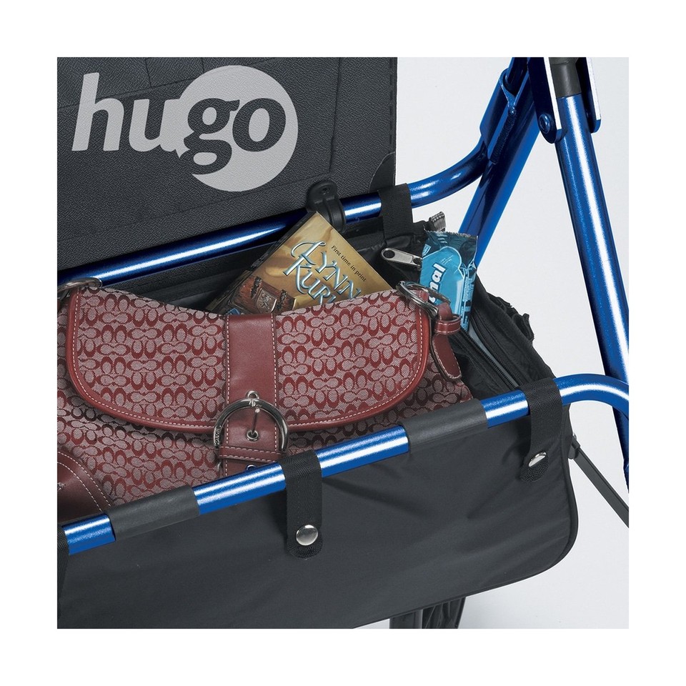 Drive Medical Hugo Elite Rollator Walker with Seat, Backrest and Basket ...
