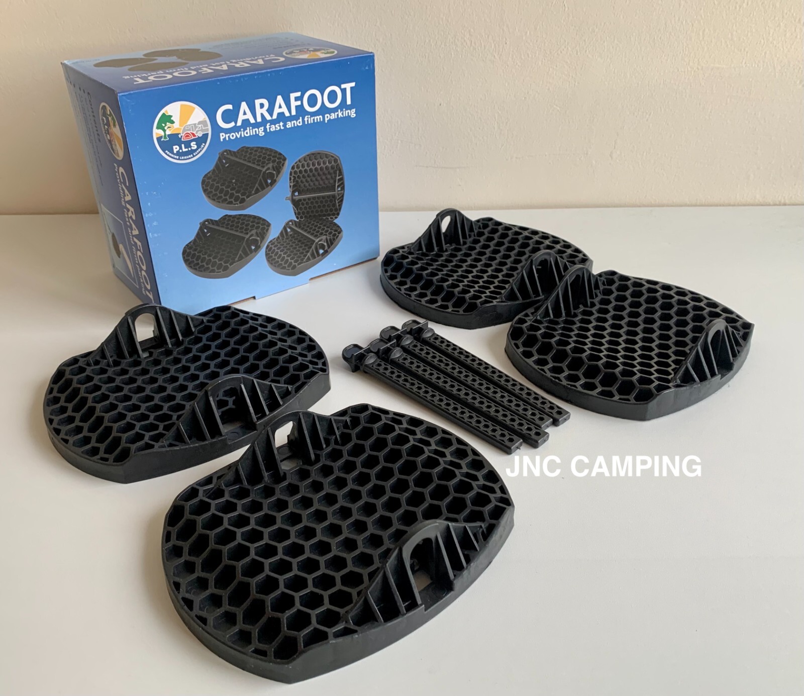 Carafoot Caravan Corner Steady Leg Jack Pad Feet Pads Black x 4 NEW ...