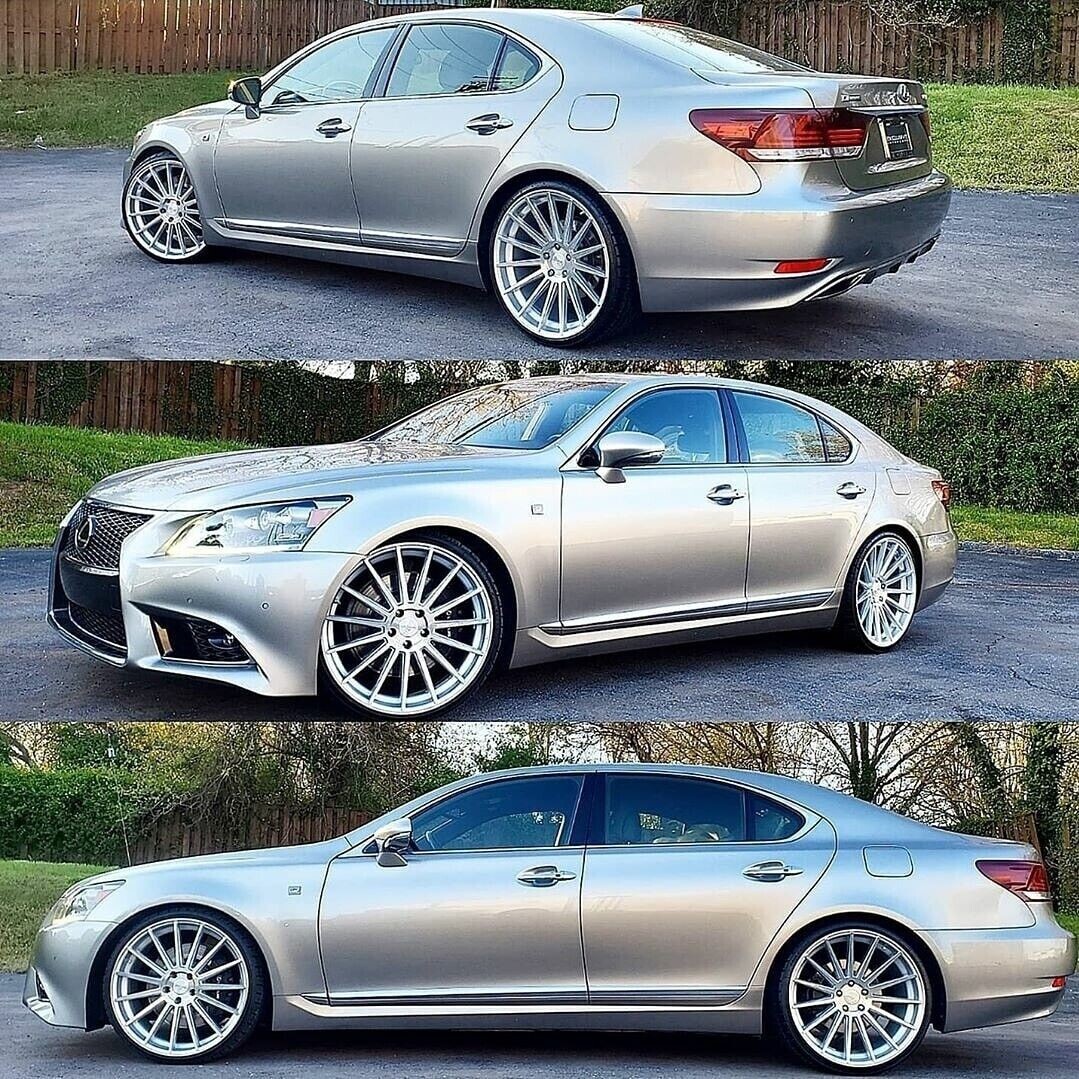 22" Road Force RF15 Silver Wheels Fit BMW F06 F12 F13 640d 640d xDrive ...