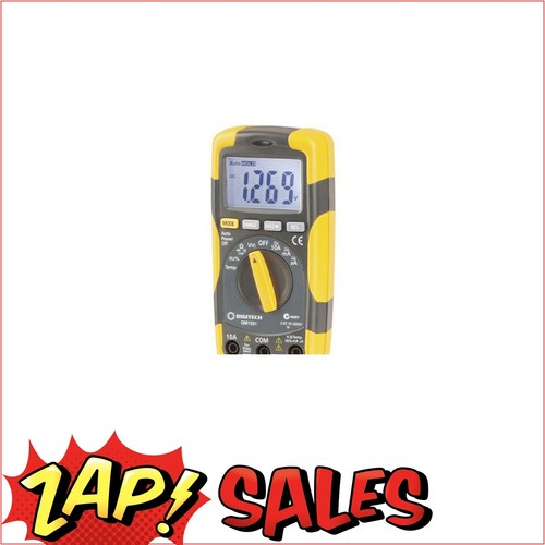 Digitech Digital Multimeter Temp Frequency Capacitance Measure 10A ...