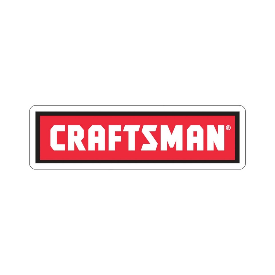 Craftsman Logo STICKER Vinyl Die-Cut Decal | eBay