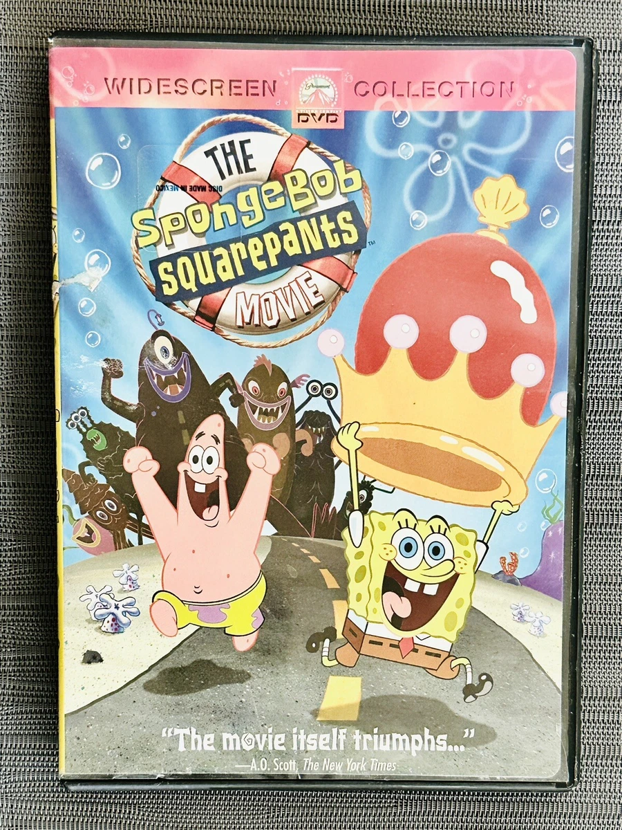 The Spongebob Squarepants Movie Dvd Widescreen
