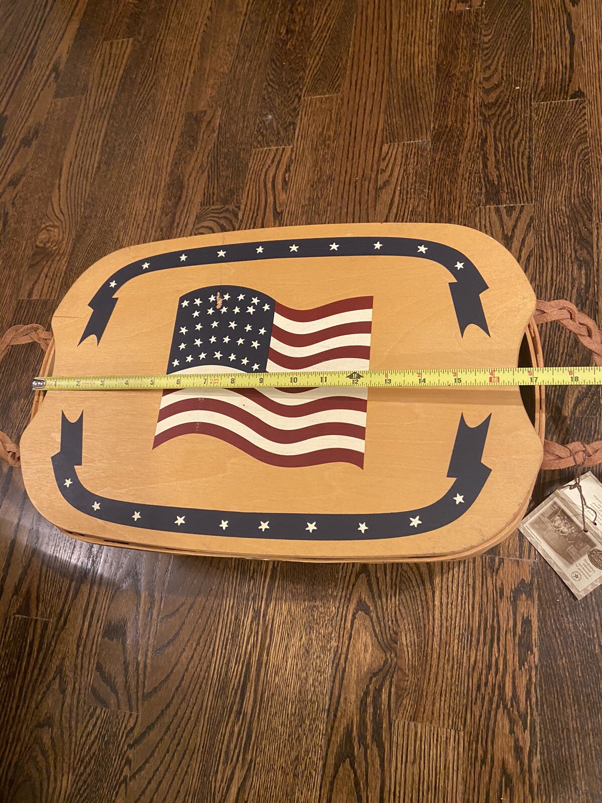 Peterboro 150th Limited Edition 1854-2004 Patriotic Flag Basket | eBay