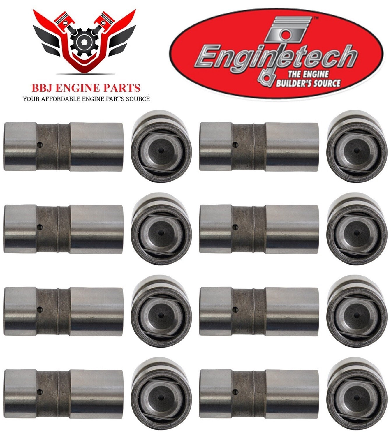 16 Buick GM 350 400 455 V8 1968 - 1976 Enginetech Hydraulic Flat Tappet ...