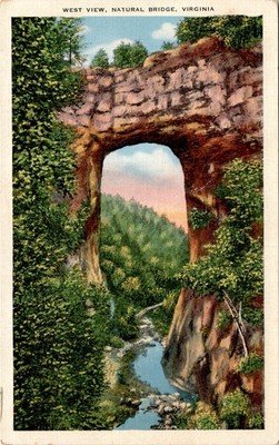 WEST VIEW, NATURAL BRIDGE, VIRGINIA, Rockbridge County, Blue Ridge ...