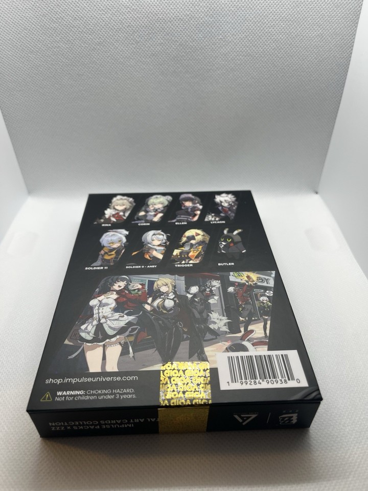 Zenless Zone Zero Von Lycaon GOLD Metal Card ZZZ Anime Impulse Series 2 ...