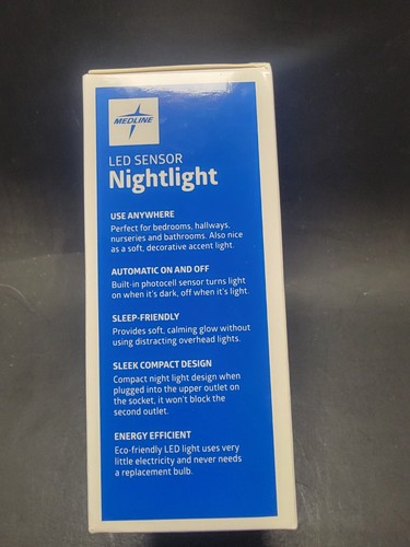 2 Set Medline LED Sensor Night Light Automatic On/off for sale online ...