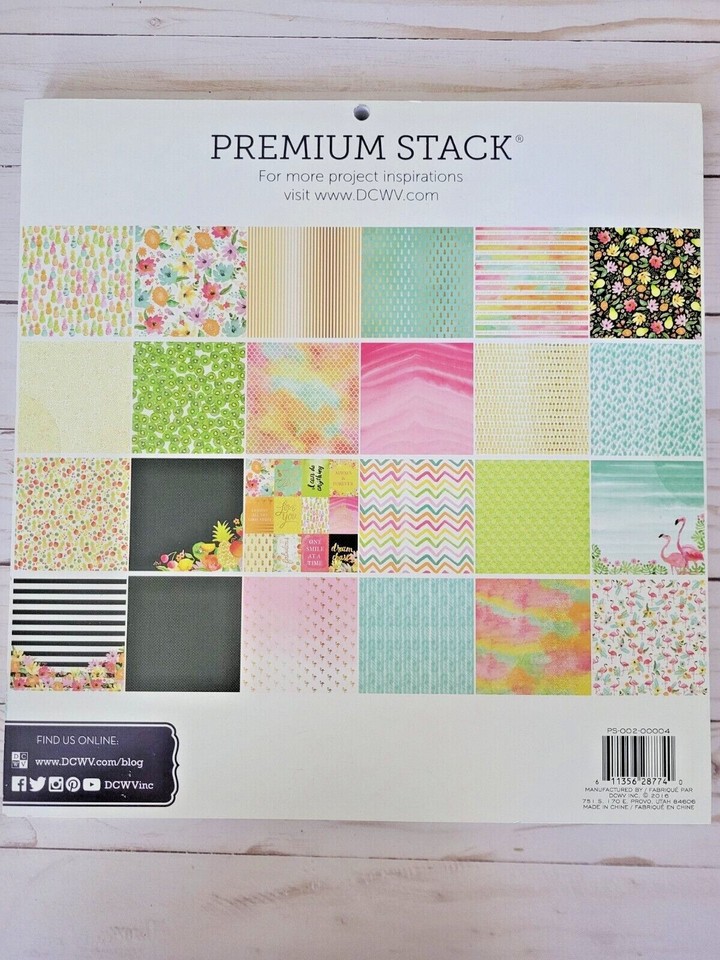 Watercolor - DCWV Scrapbook Paper Pad 12x12 | eBay
