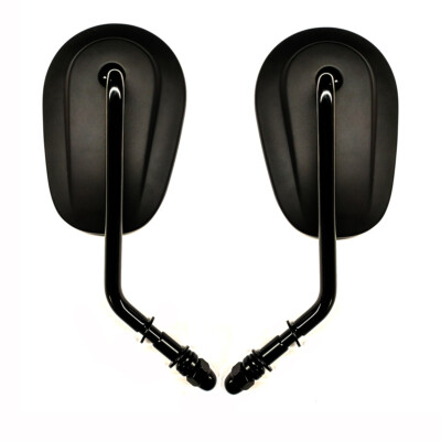 Motorcycle Oval Long Stem Wing Mirrors For Harley Davidson Sportster ...