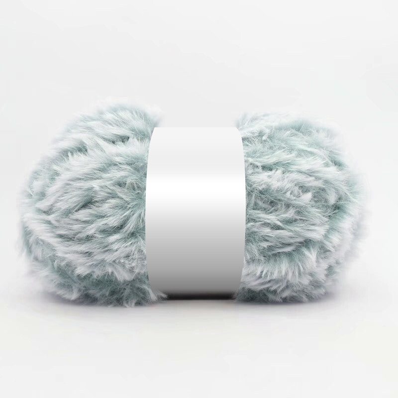50g Faux Fur Mink Wool Yarns Hand Knitting Anti-pilling Fleece ...