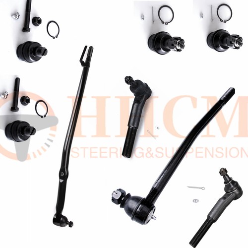 8PC Front Suspension Drag Link Tie Rod KIT For Ford Excursion F-250 F ...