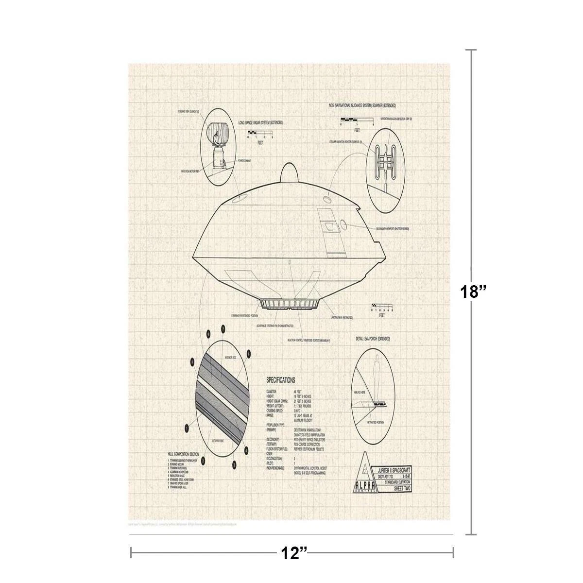 Lost In Space Jupiter 2 Blueprints