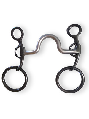 Dutton Bits Old Cowboy Shank with High Wide Port Bit | eBay