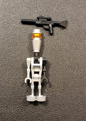 Lego Star Wars Minifigure Assassin Droid (Silver) (SW0229) from 8015 ...