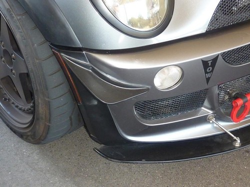 MINI COOPER R50 52 53 Front Bumper Canards (Aero Bumper Jcw) | eBay