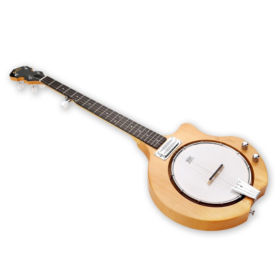 Electric 5-String Banjo – 648mm Scale Maple Body & Neck Purple Heart ...
