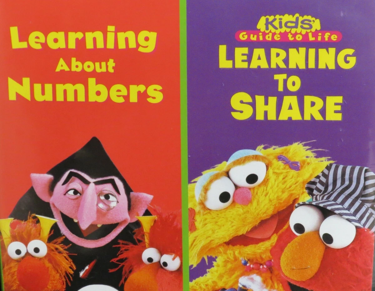 Sesame Street Learning To Share Vhs Ebay