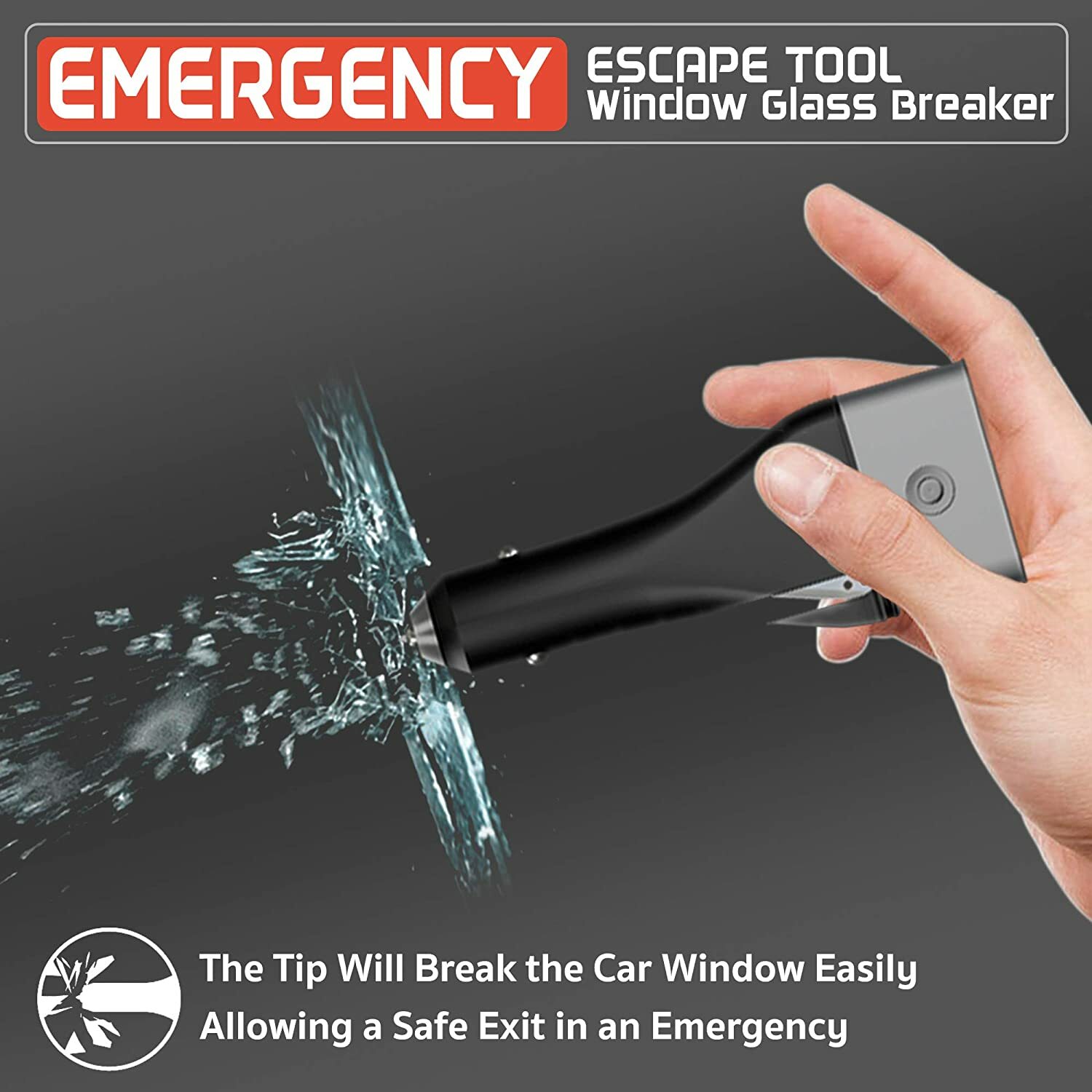 6-in-1 Multi-Function Car Charger & Battery Pack Fast Charging, Glass ...