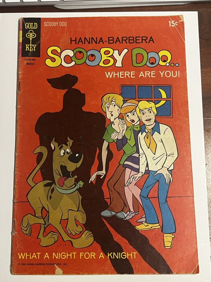 Scooby Doo Where Are You #1 Gold Key 1970 First Appearance Of Scooby ...