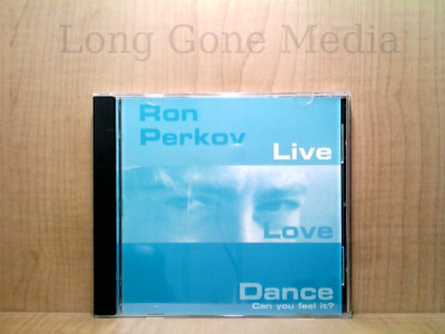 Live, Love, Dance Can You Feel It? by Ron Perkov (CD, Promo, Single ...
