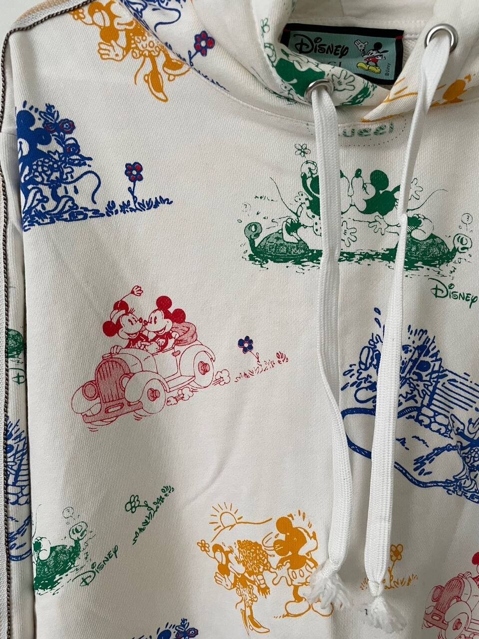 Gucci X Disney Cream Mickey Mouse Print Men Pullover … - Gem