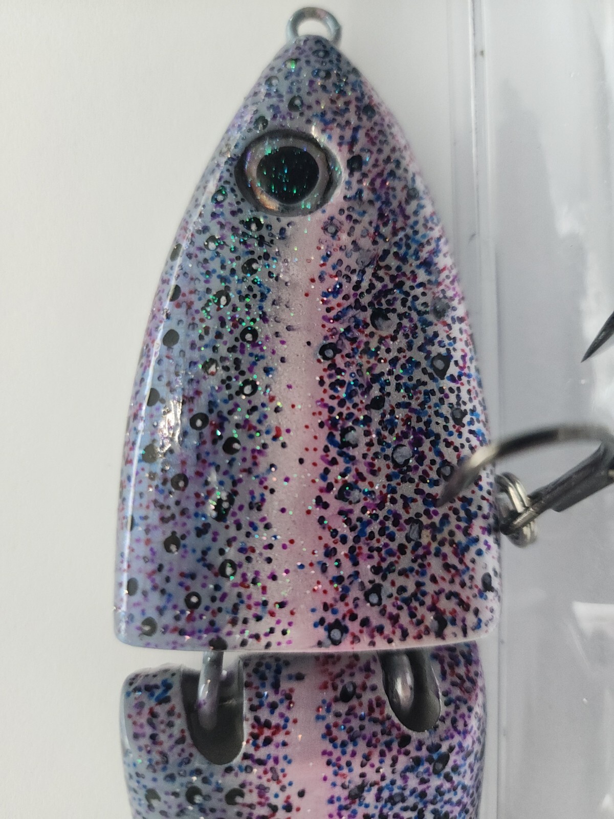 LIMITED EDITION 10 INCH TRIPLE TROUT, Big Bass lure,RARE FIND,SLOW SINK ...