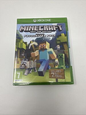 Minecraft: Xbox One Edition: Includes Favorites Pack NEW Sealed UK ...