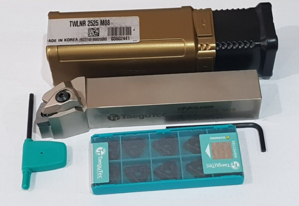 1pc TWLNR 2525 M08 TURNING HOLDER + 10pcs WNMG 080408 ML TT8125B ...