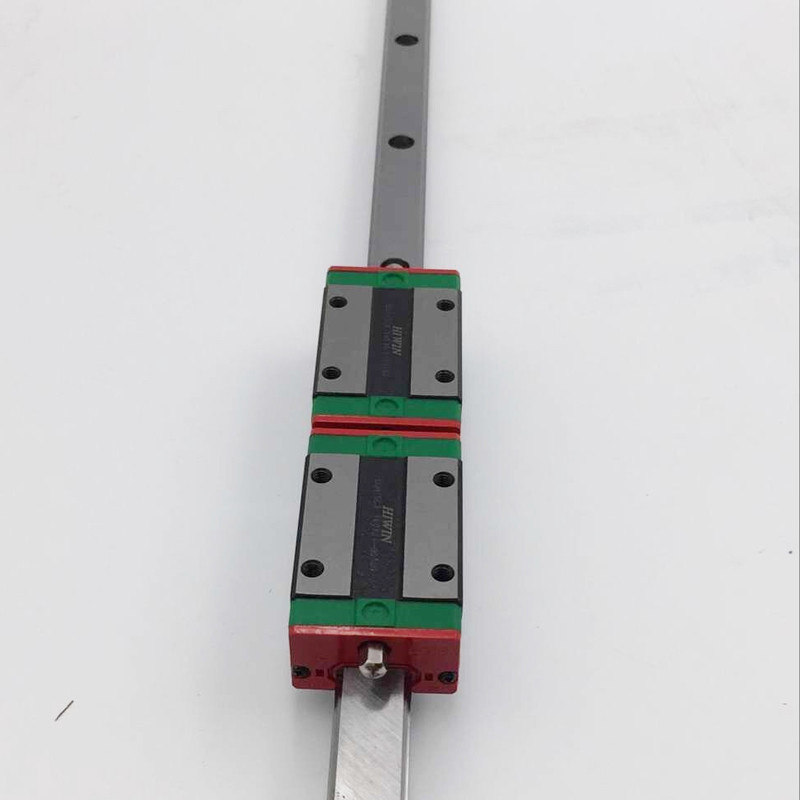 HIWIN HGR20 20mm Linear Guide Rail & 2pc HGH20CA Rail Block Carriage ...