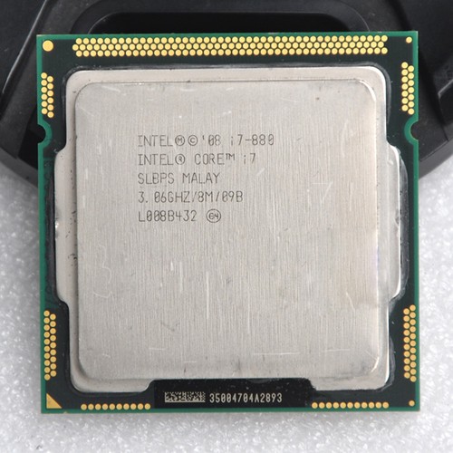Intel Core i7-880 Quad Core 3.06GHz 8MB Socket LGA1156 95W SLBPS B1 ...