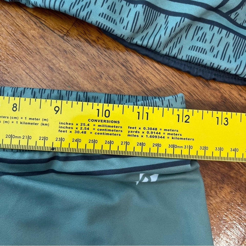 Rebel Athletics Leslie green olive cheer outfit practice wear size AS ...