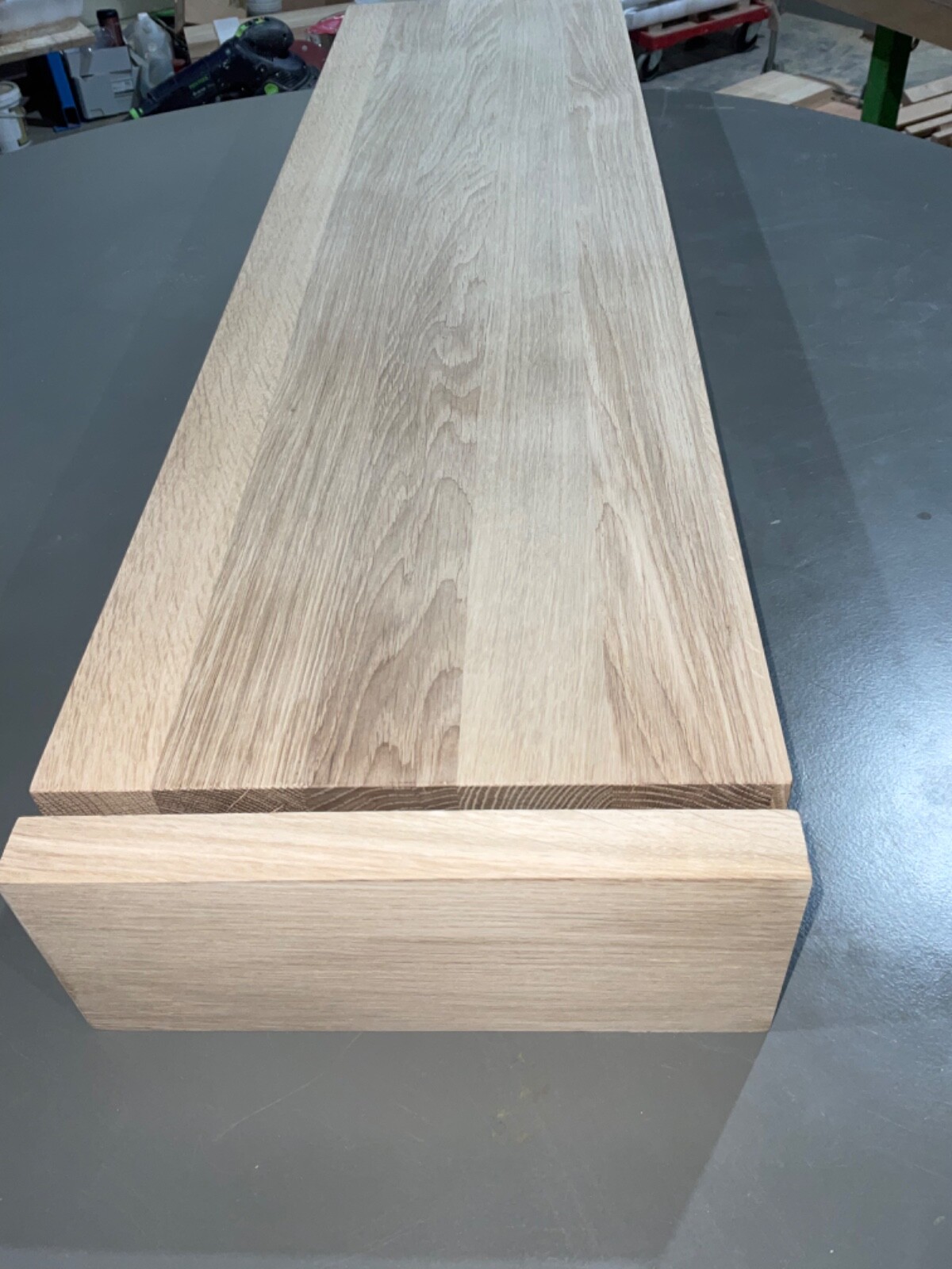 oak stair tread 100mm thick solid oak staircase treads any size fast ...