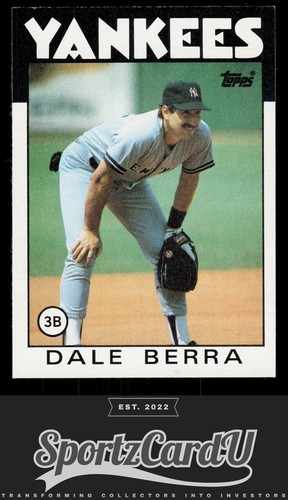 Dale Berra 1986 Topps Near Mint or Better 10065924 | eBay