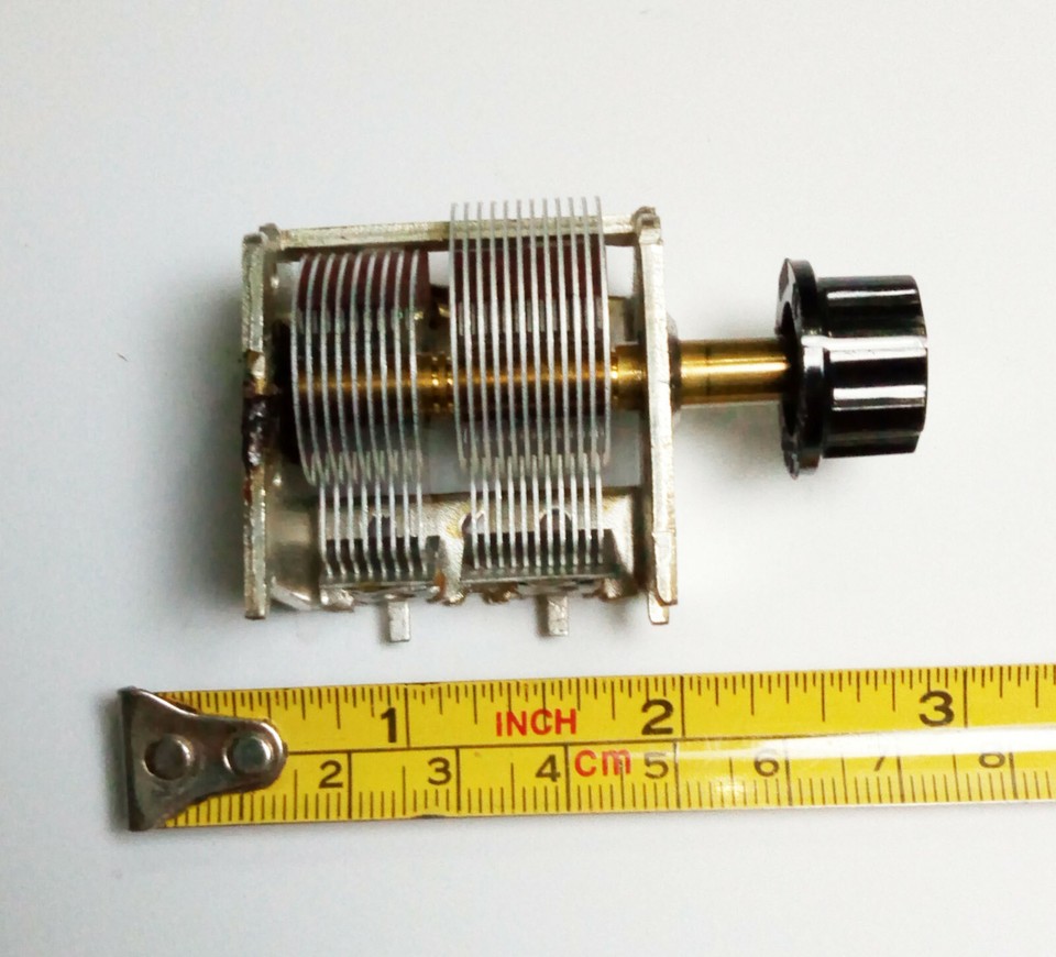ALPS Variable Capacitor 25-450pf + Turning Knob ( post via Express Mail ...