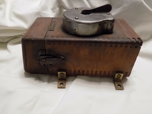 FORD MODEL T COIL BOX with MAG/COIL with KEY SWITCH WOOD BOX and Serial ...