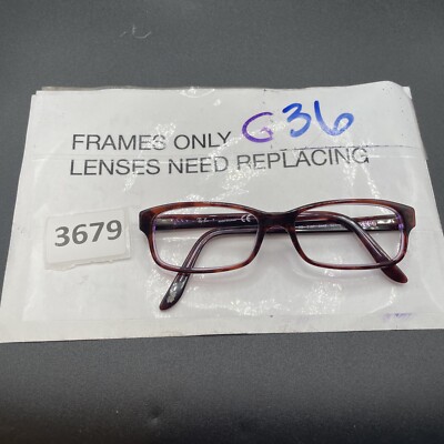 Ray-Ban Womens Eyeglasses RB5187 2442 52–16-140 Purple Tortoise G36 | eBay