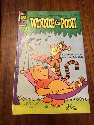 Vintage Walt Disney Winnie The Pooh Comic Book Whitman No 25 1981 | eBay