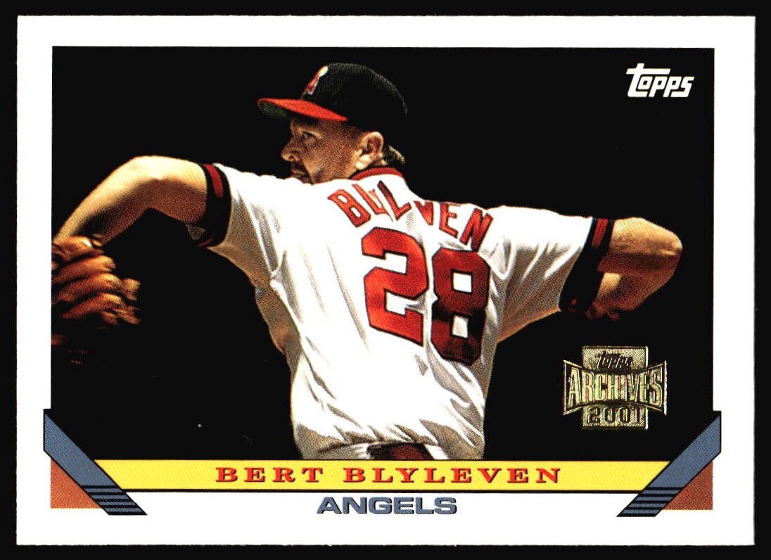 2001 Topps Archives Bert Blyleven #412 California Angels | eBay