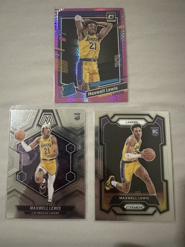 23-24 Maxwell Lewis RC NBA Sports Cards Lot X3 | eBay