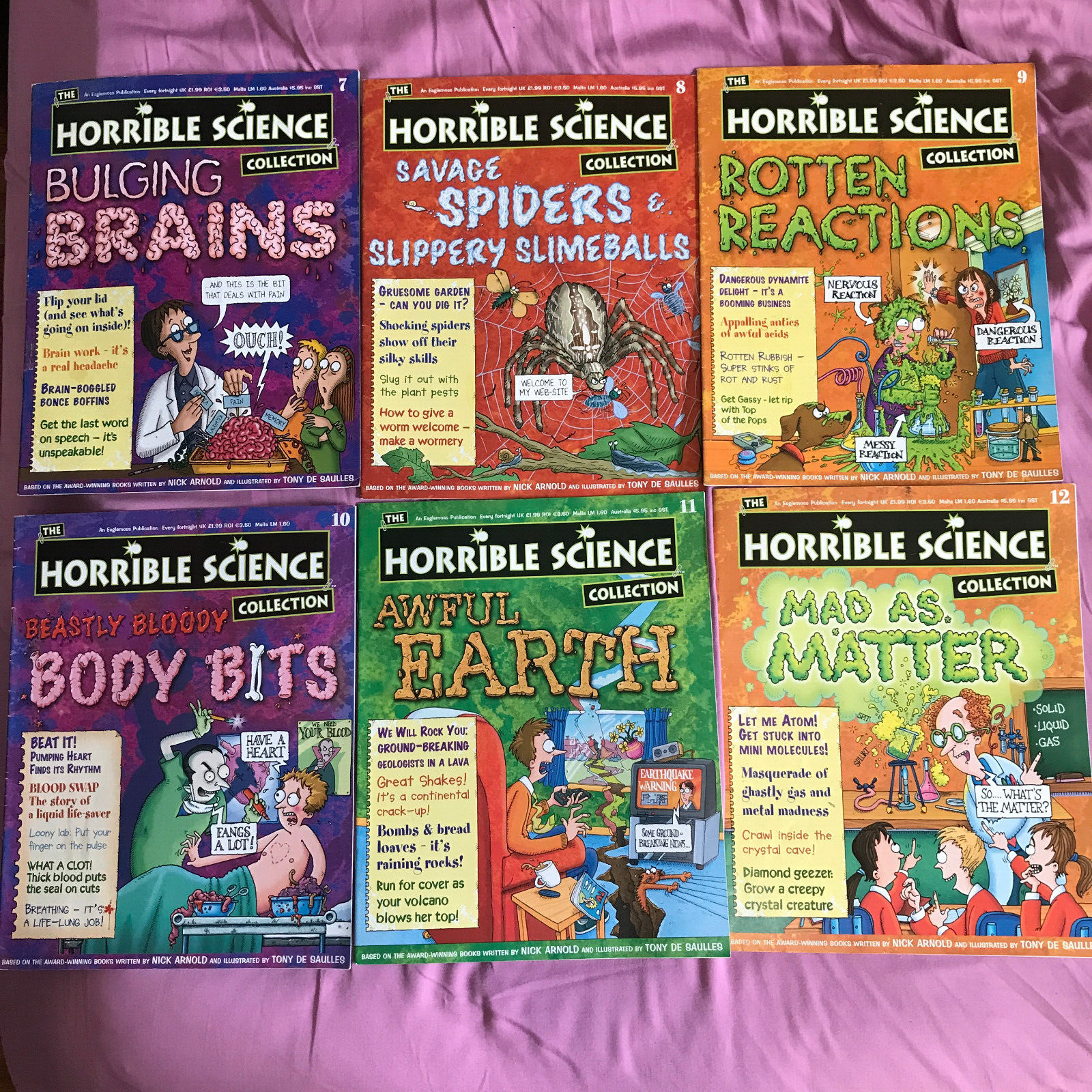 Horrible Science Collection Magazine Issue 1-18 LOT RARE HTF | eBay