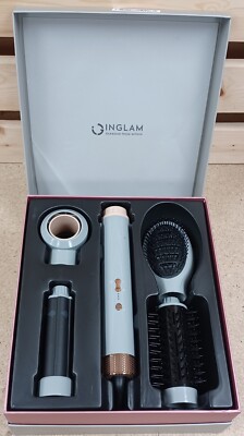 IG INGLAM Professional Hair Styler 4 in 1 Gray - New | eBay